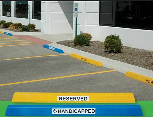 Tuf-Stop® Parking Block | Heavy-Duty Car Stop | TufTile